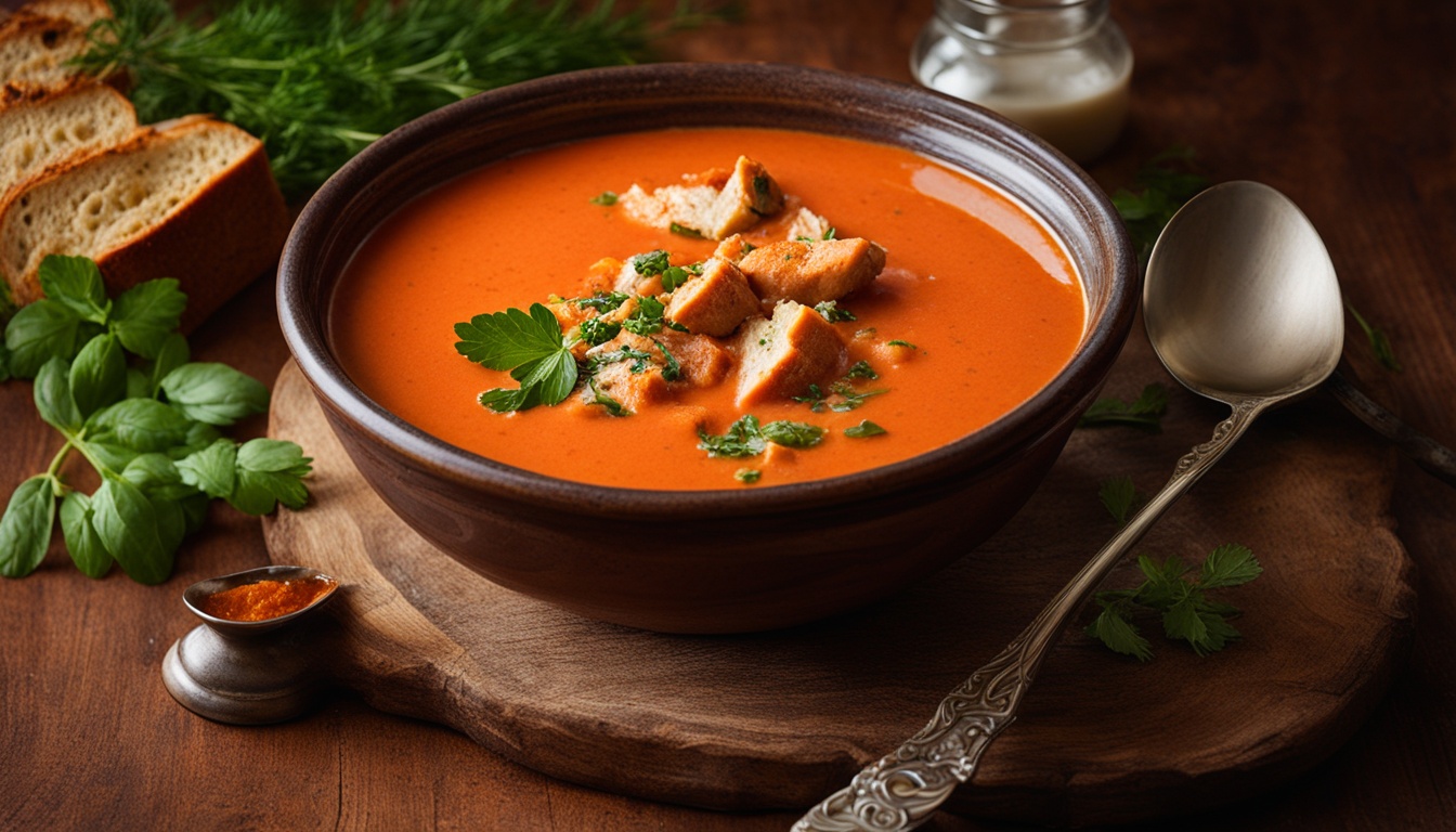 Smoky Chicken Tomato Bisque Recipe: A Comforting Meal Idea