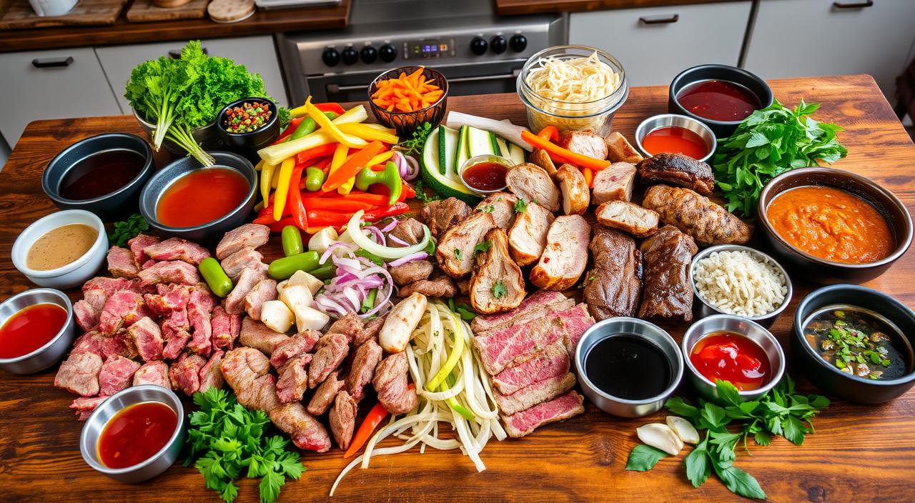 Traditional Mongolian Grill Recipe for Home Cooks