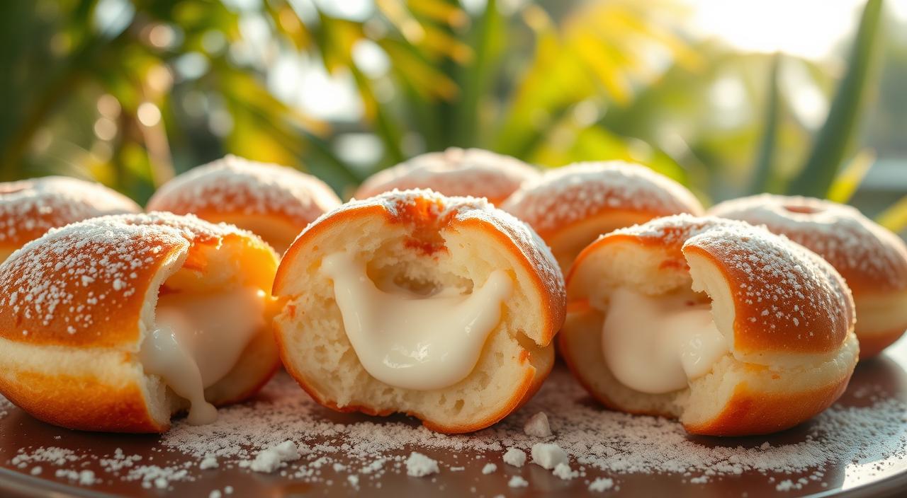 Decadent Coconut Cream Filled Donuts Recipe