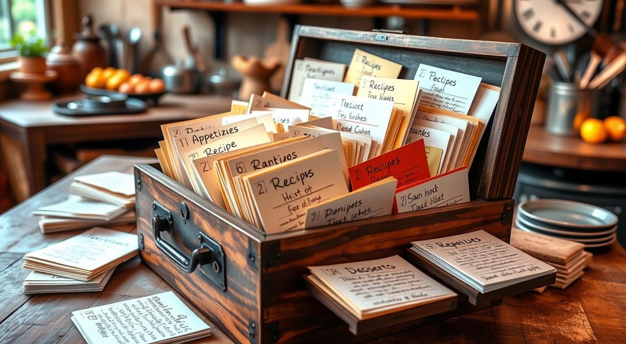 Recipe Box Cards: Organize Your Favorite Dishes