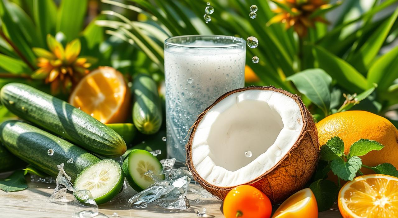 Cucumber Coconut Rehydrate Recipe for Wellness
